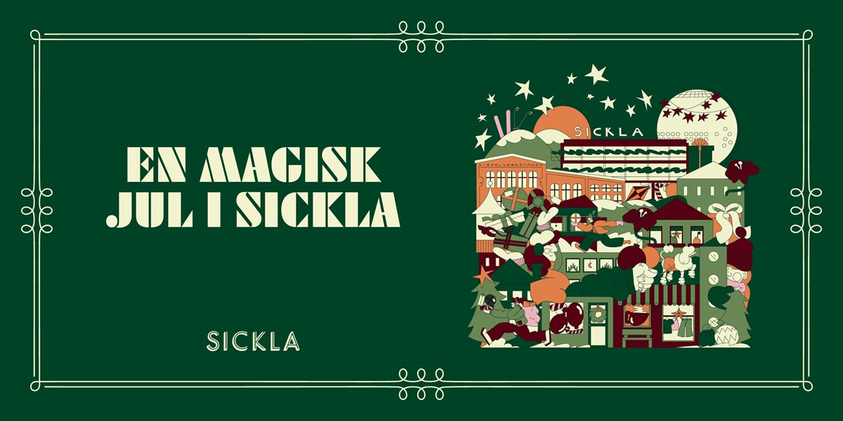 Julen i Sickla - Sickla köpkvarter